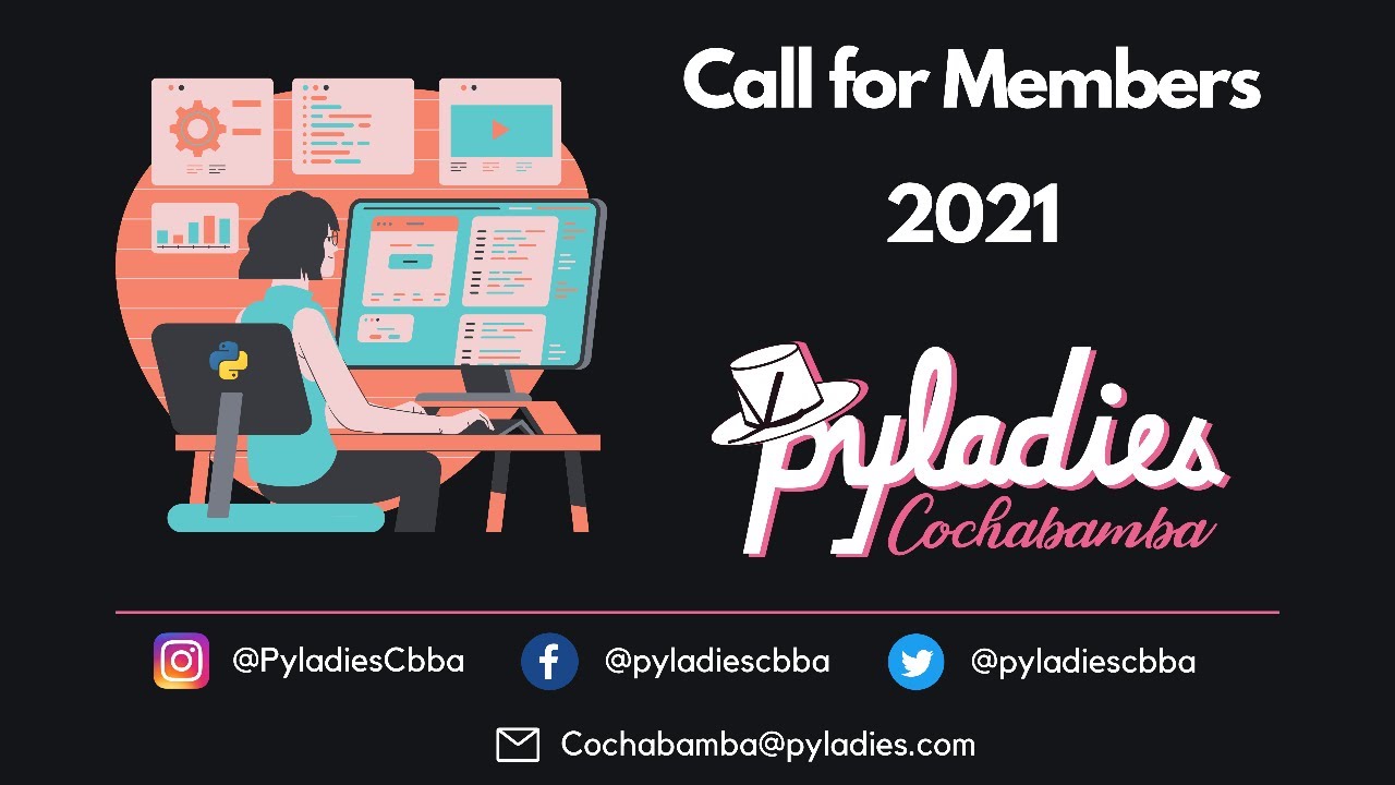 Pyladies Call for members 2021 - YouTube