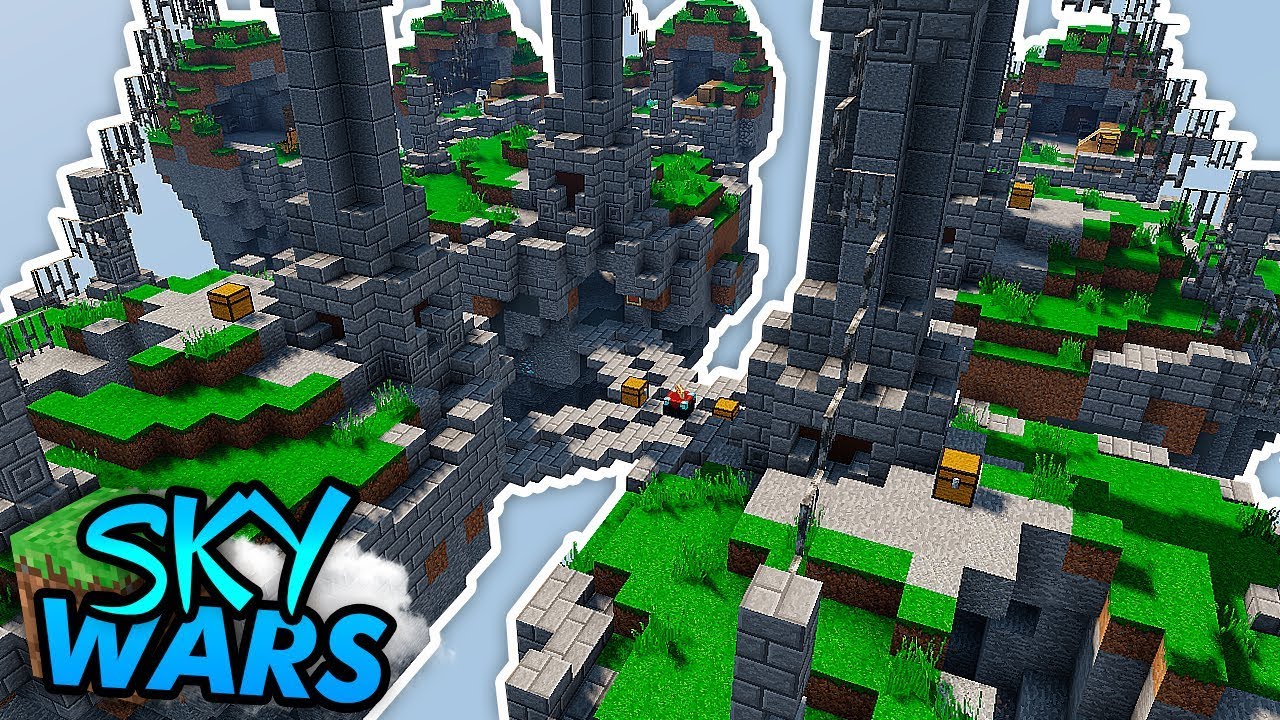 Minecraft: SKY WARS COM SHADERS! - YouTube