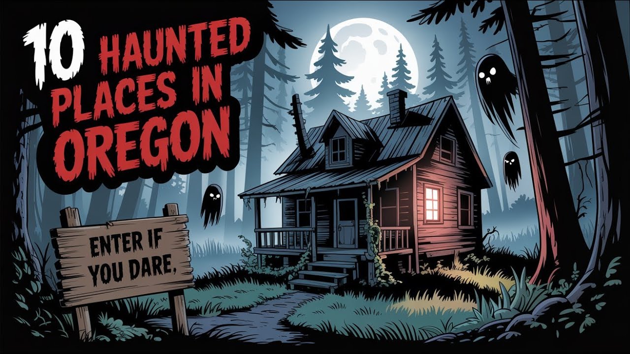 10 Haunted Places in Oregon | Where Trails Lead to Ghost Towns - YouTube
