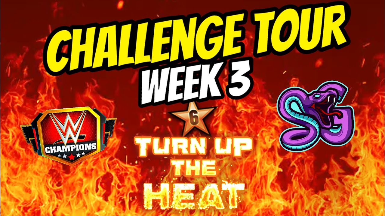 Thanksgiving Turn Up The Heat Challenge Tour Week 3 😵 / WWE Champions ...