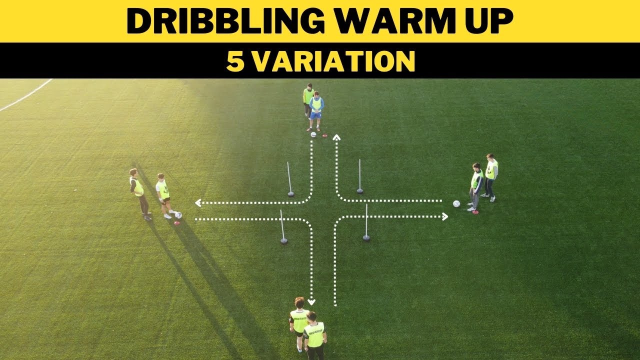 Dribbling Warm Up L Football Soccer Training 5 Variation U13 dribbling-warm-up-l-football-soccer-training-5-variation-u13