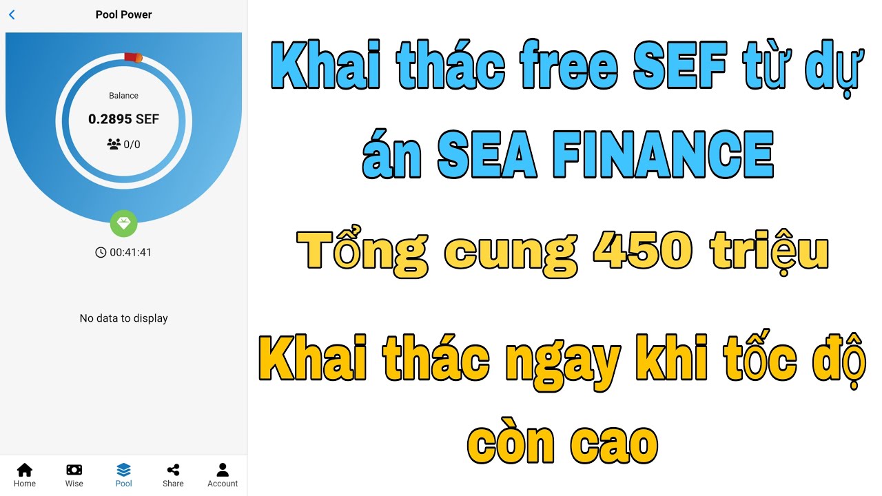 KHAI THÁC FREE SEF TỪ SEA FINANCE TỔNG CUNG 450 TRIỆU - YouTube
