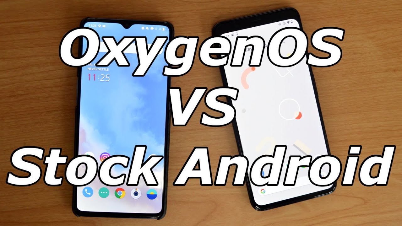 OnePlus OxygenOS vs Stock Android - YouTube