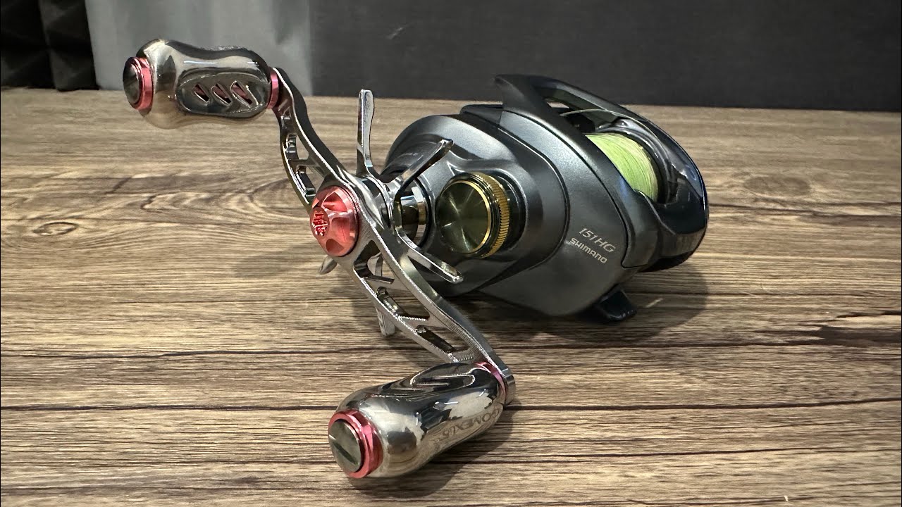 GOMEXUS Shimano curado dc setup - YouTube
