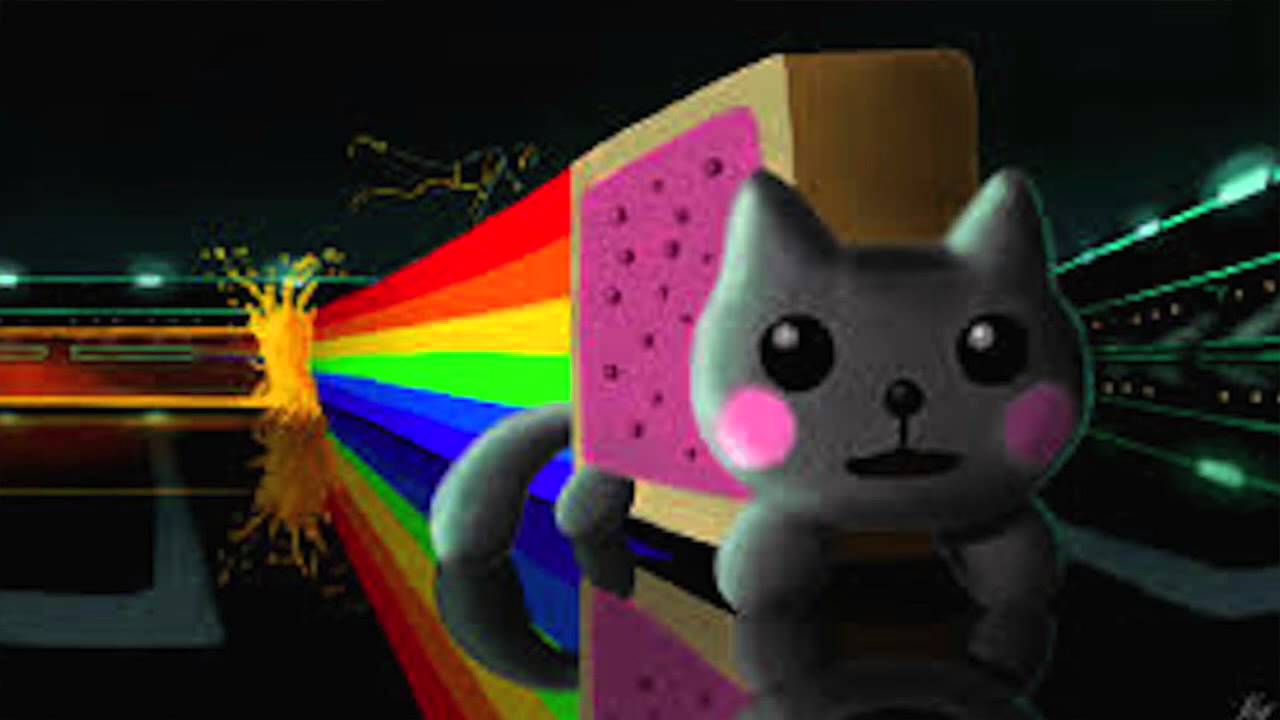 Nyan Cat Techno Mix WITH GUITAR SOLO! - YouTube