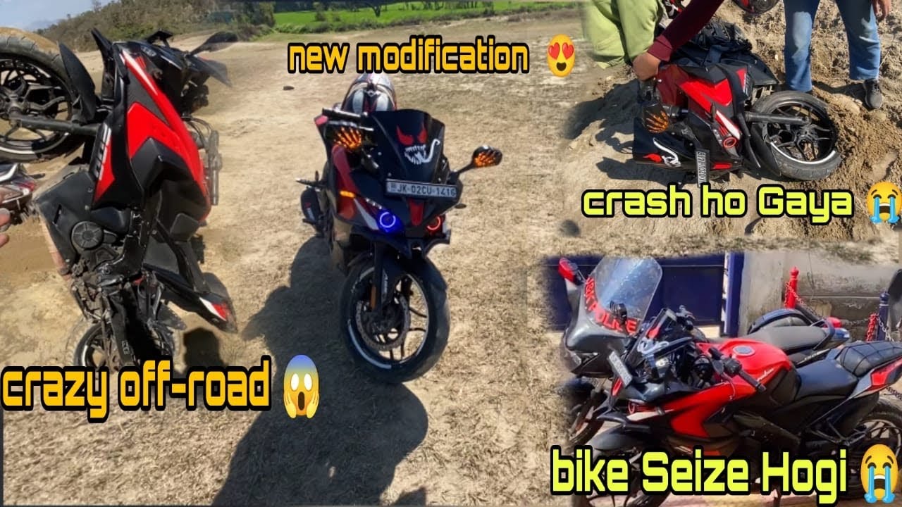 Bike seize hogi😭|| crash ho gaya😤|| crazy offroad😱 - YouTube