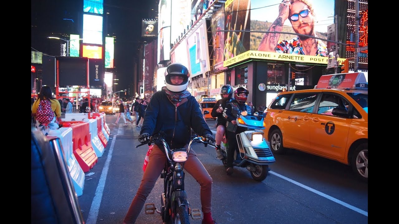 CA to New York - UPJET - 2019 - Moped Rally - YouTube