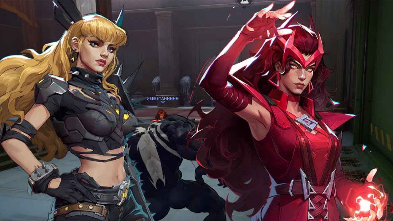 Marvel Rivals Dagger tells Magik they're young, pretty and female - YouTube