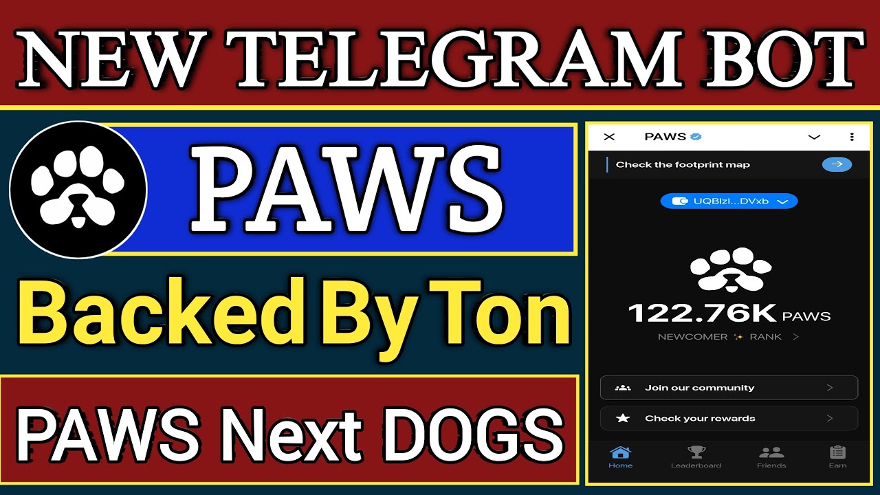 Paws Telegram Airdrop | Paws Airdrop Withdrawal | Paws Bot Wallet ...