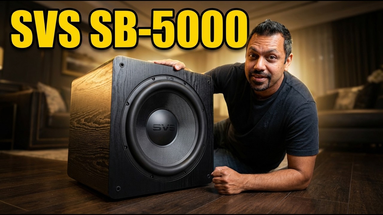 Can I break the SVS SB5000?? New SVS Subwoofer! - YouTube
