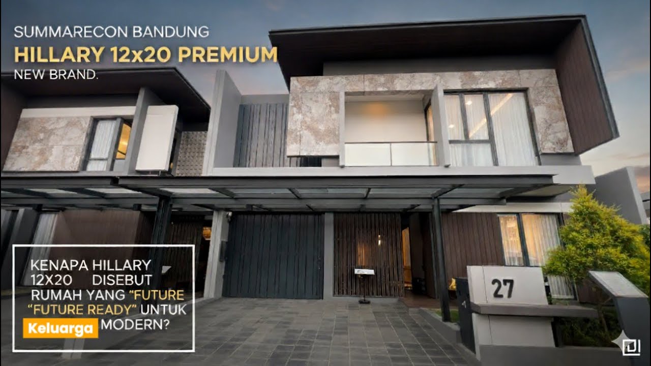 Luxury House Summarecon Bandung | Type Hillary 12 x 20 | For Sale Start ...
