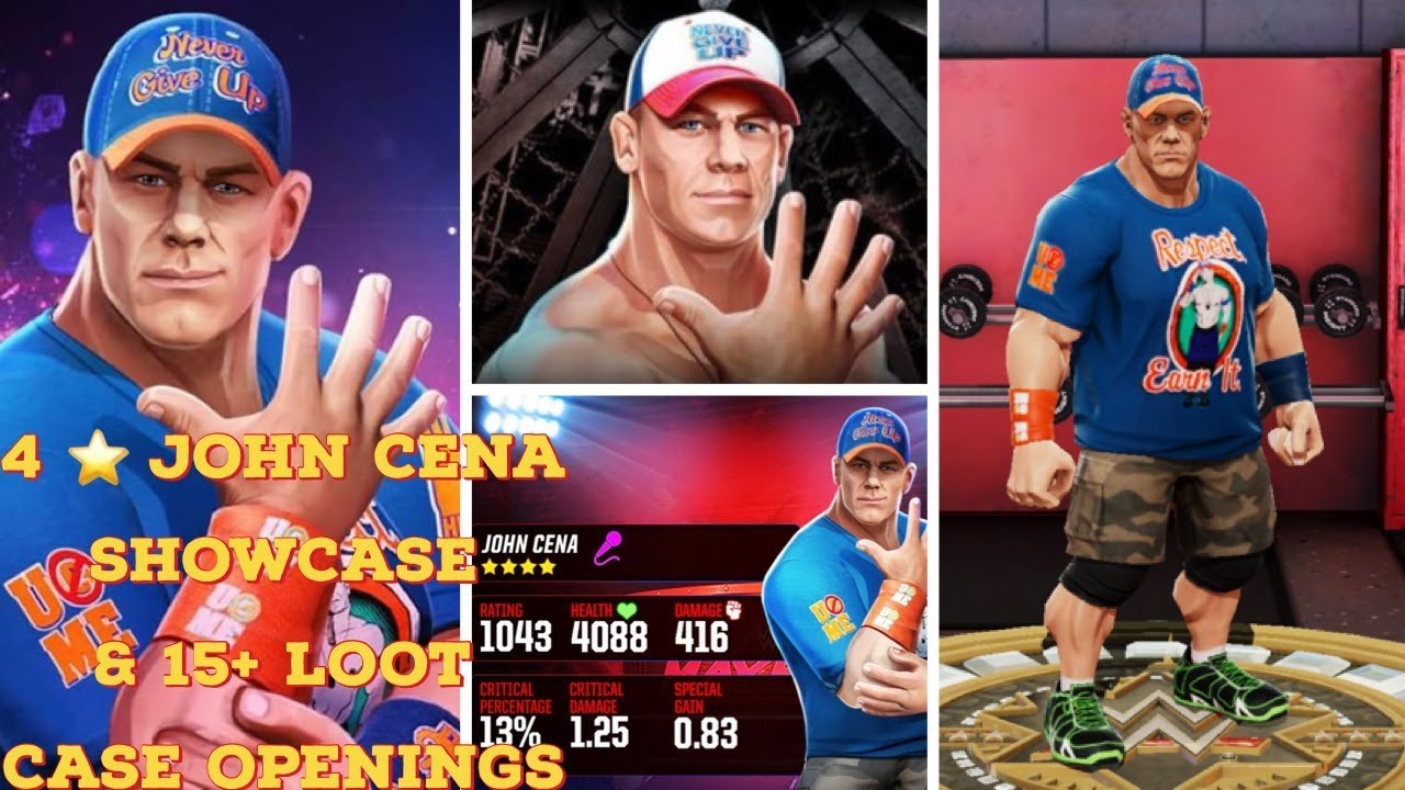 WWE Mayhem - 4 Star John Cena Showcase #44 - YouTube