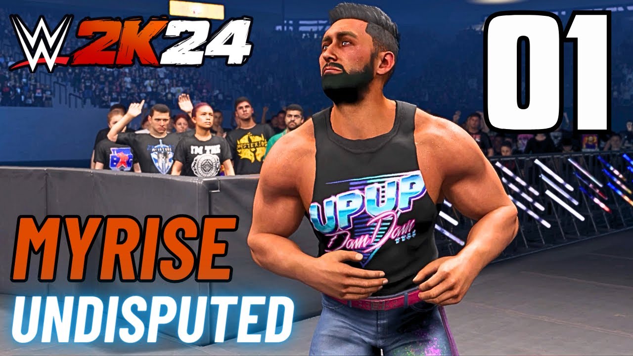 WWE 2K24 MyRise: Undisputed (My Career Mode) Walkthrough Gameplay Part 1 - YouTube