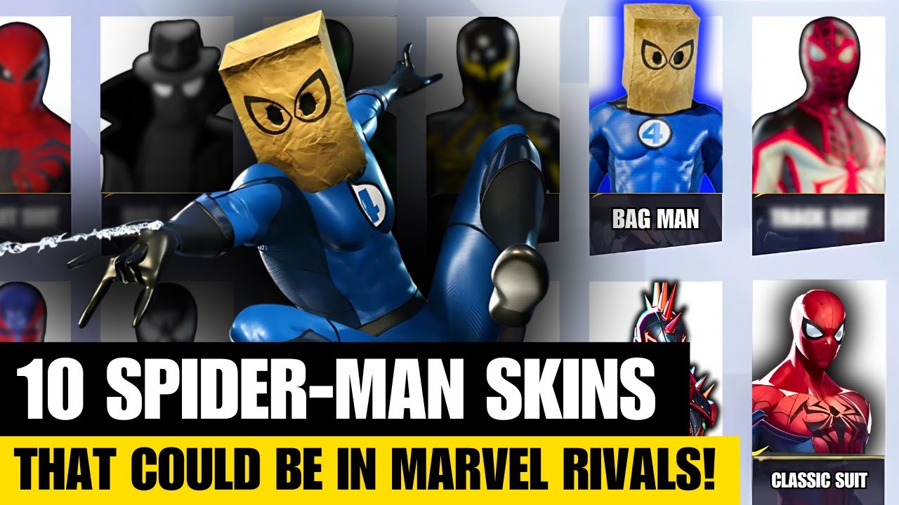 Top 10 Spider-Man Skins That Should Be In Marvel Rivals! - YouTube