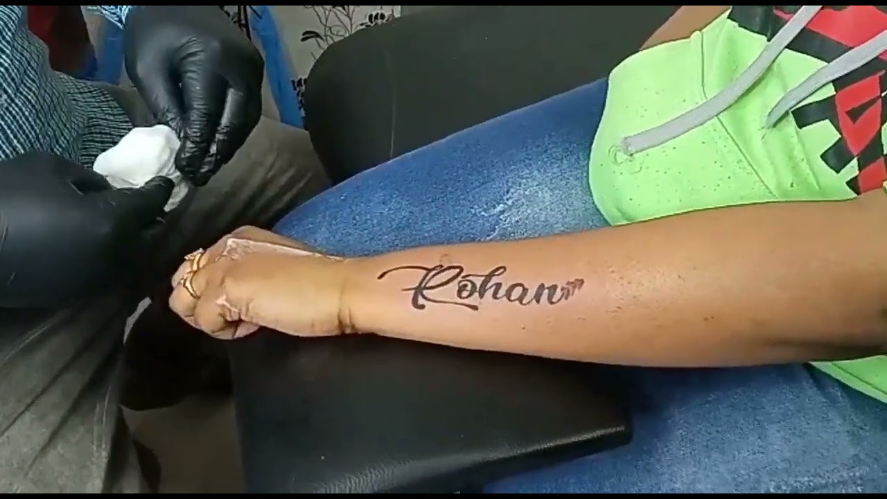 Rohan Name Tattoo