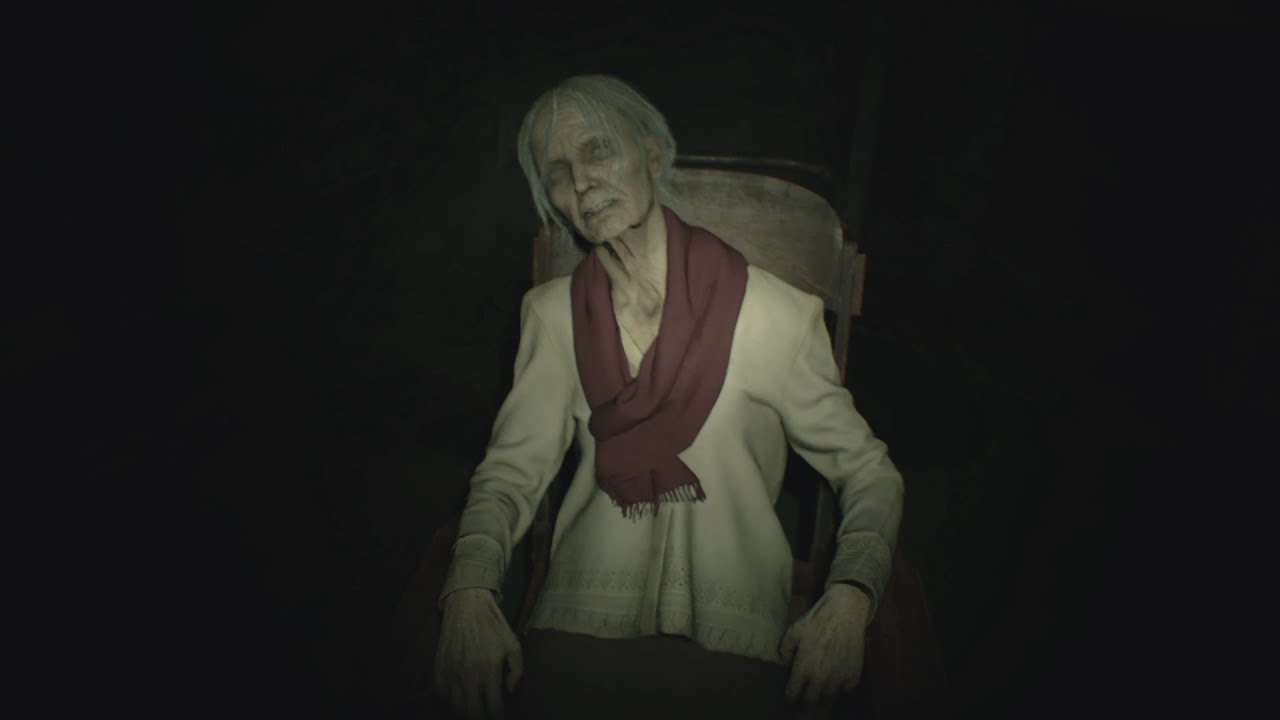 Every Grandma Sighting In Resident Evil 7: Biohazard - YouTube