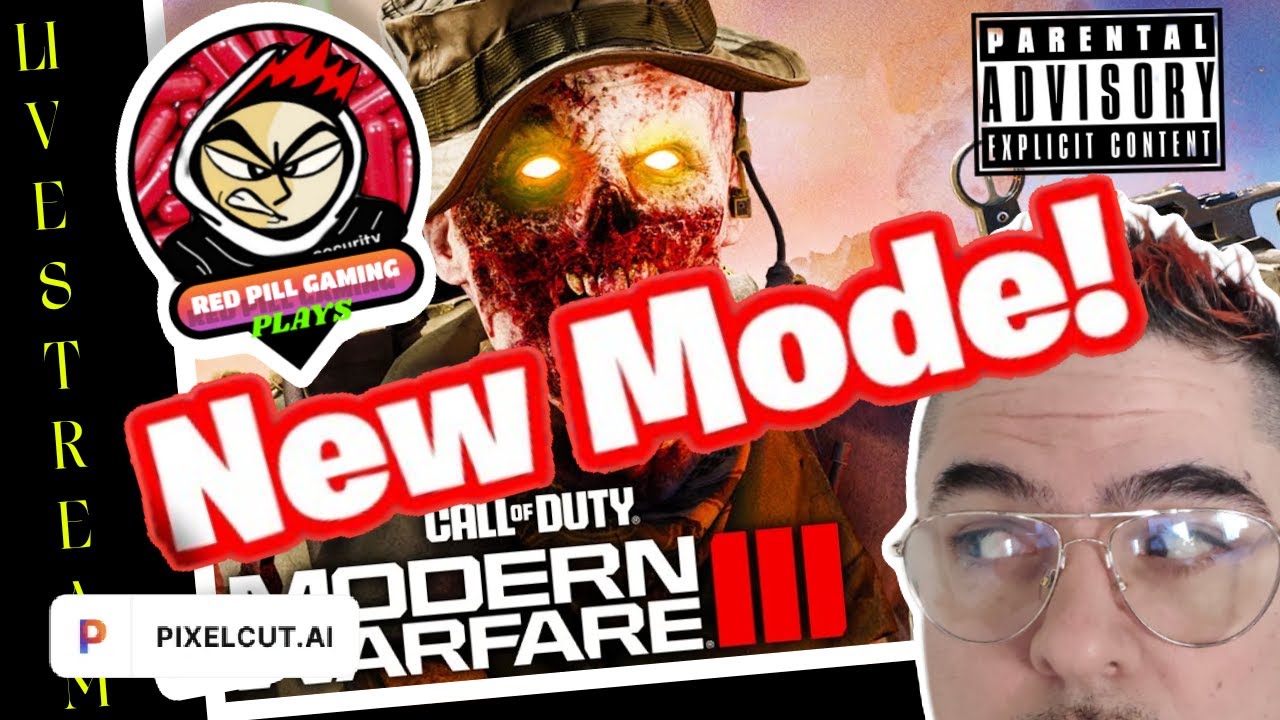 RED PILL GAMING PLAYS wit Rage Modern Warfare 3 Zombies PS5 Live stream ...