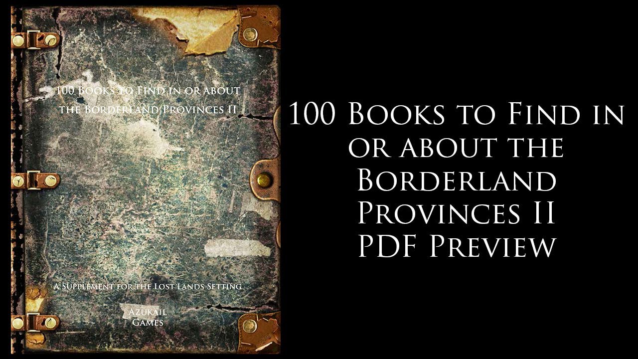 Preview of 100 Books to Find in or about the Borderland Provinces II ...