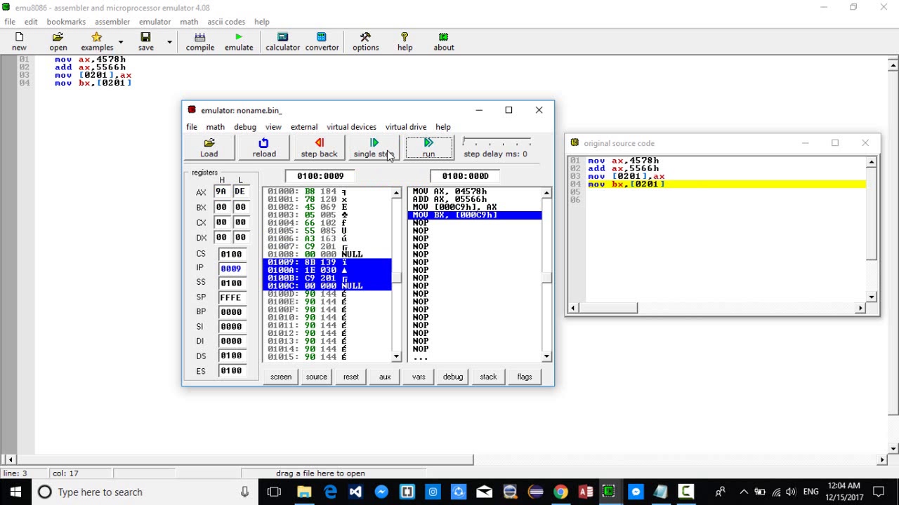 Learn Assembly Language 8086(CPU) kurdish #3 - YouTube