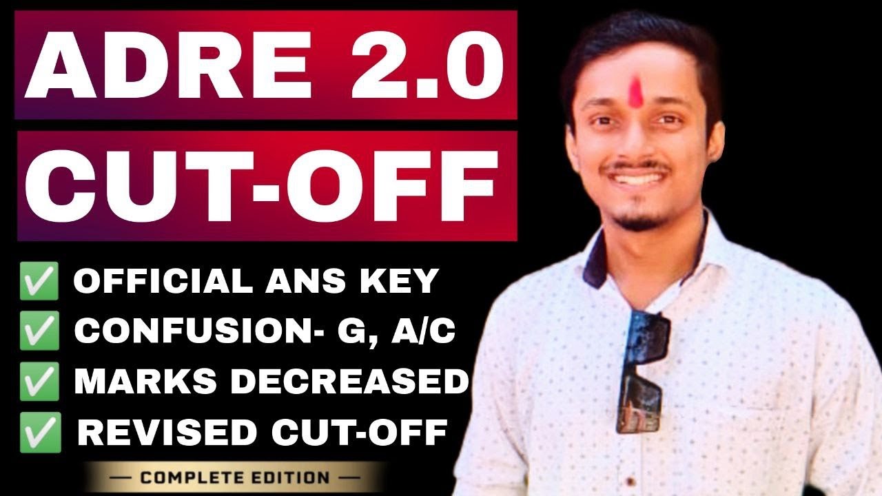 ADRE 2.O DEGREE REVISED CUT-OFF | BONUS MARK CONFUSION | OFFICIAL ...