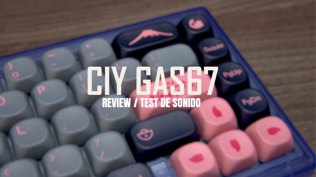 CIY GAS67 - ¡¡¡TECLADO MECÁNICO DIY 65% PERSONALIZADO Y ECONÓMICO ...