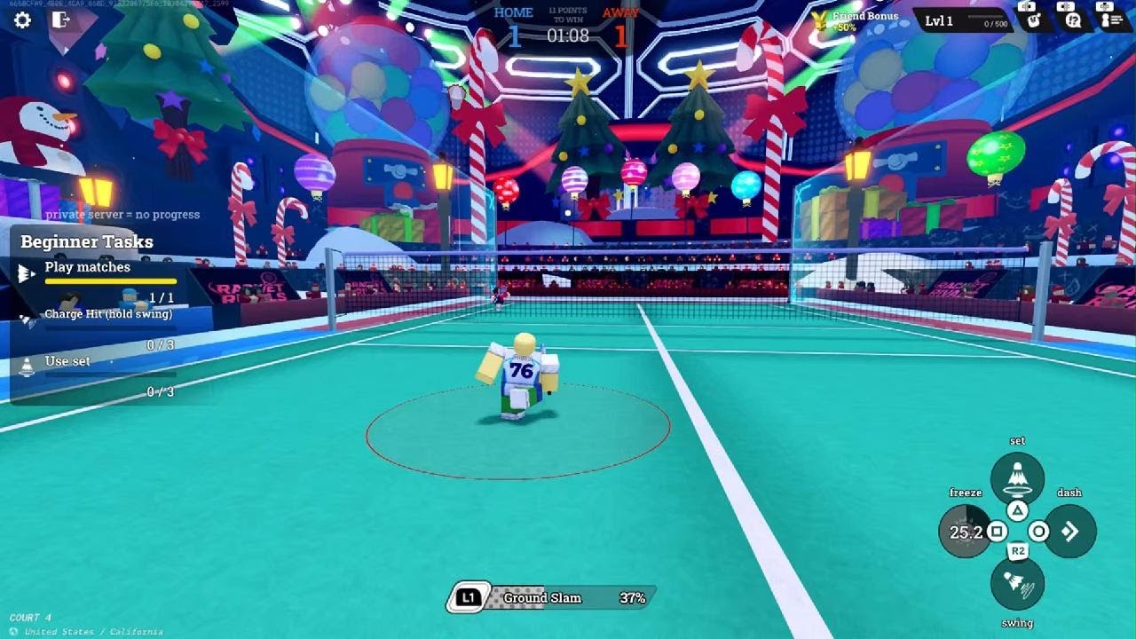 Racket rivals - YouTube