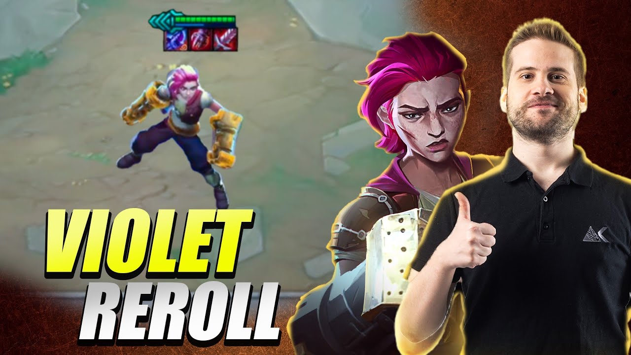 La mejor compo del meta: Violet Reroll ⭐⭐⭐ - YouTube