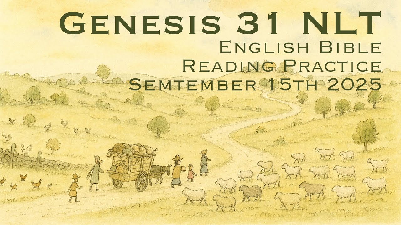 Genesis 31 | English Bible Reading Practice - YouTube