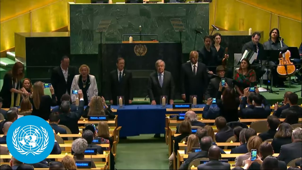 Holocaust Memorial Ceremony 2025| United Nations - YouTube