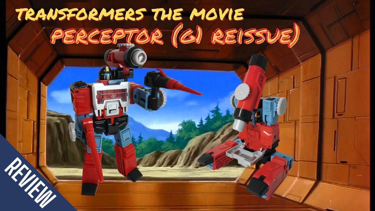 TRANSFORMERS THE MOVIE: G1 REISSUE - PERCEPTOR - YouTube