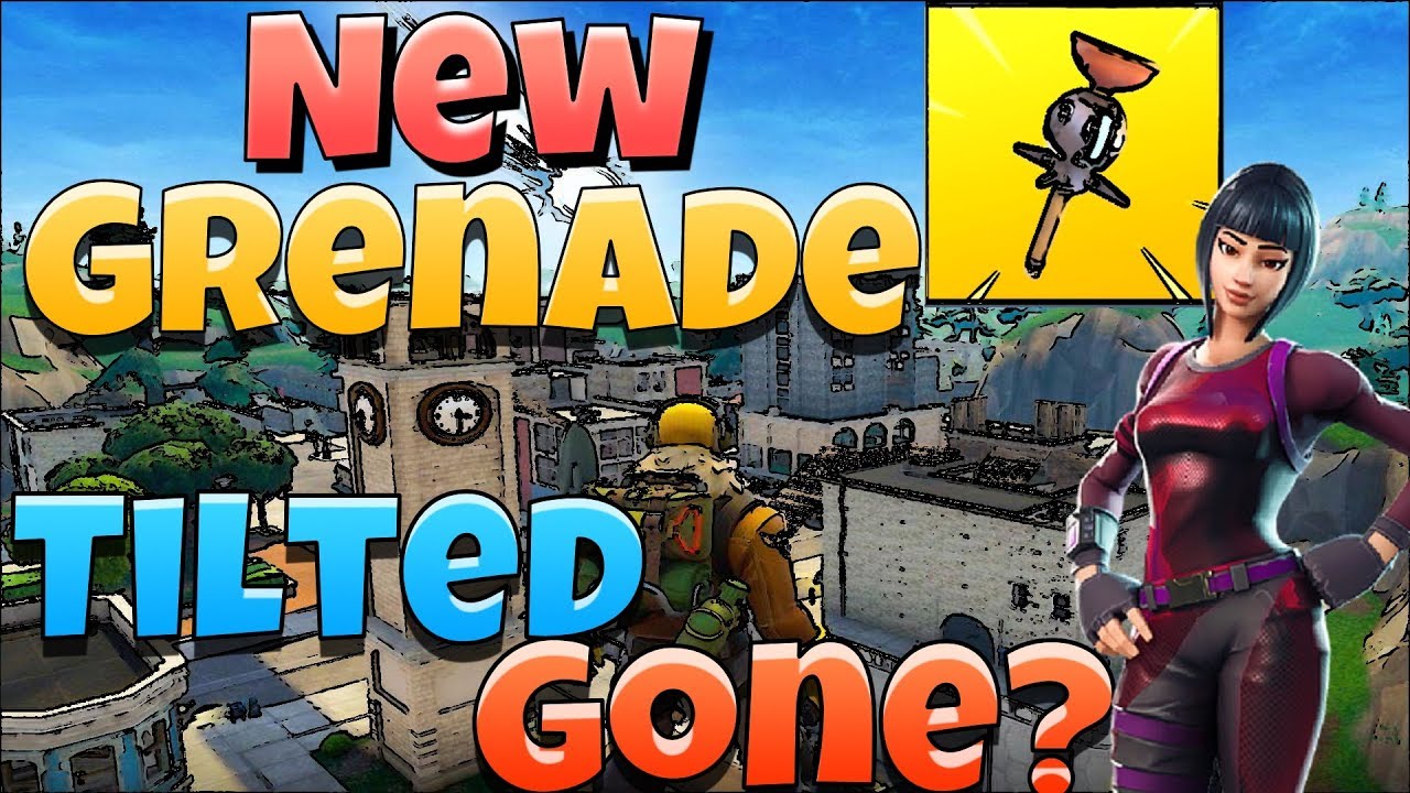 Fortnite Clinger Grenade ! | 50 Vs 50 V2 Fortnite | Fortnite Tilted ...