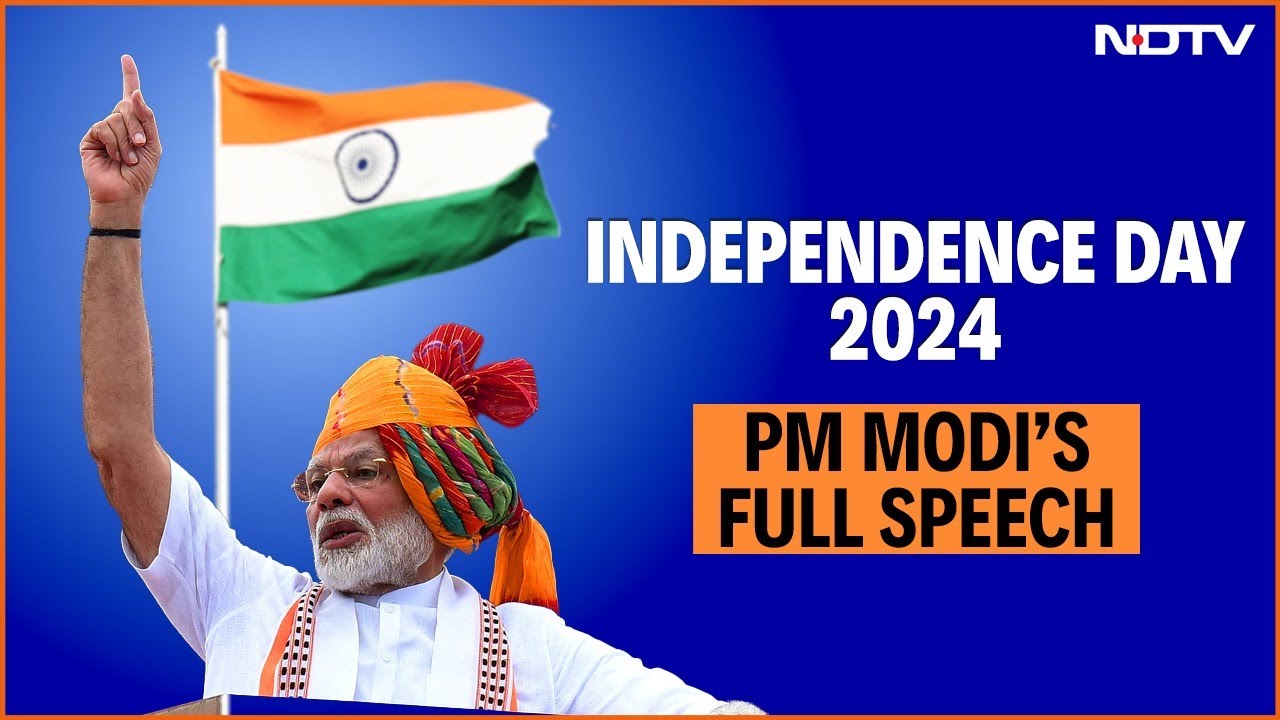 PM Modi At Red Fort | PM Modi: One Nation, One Election Crucial For ...