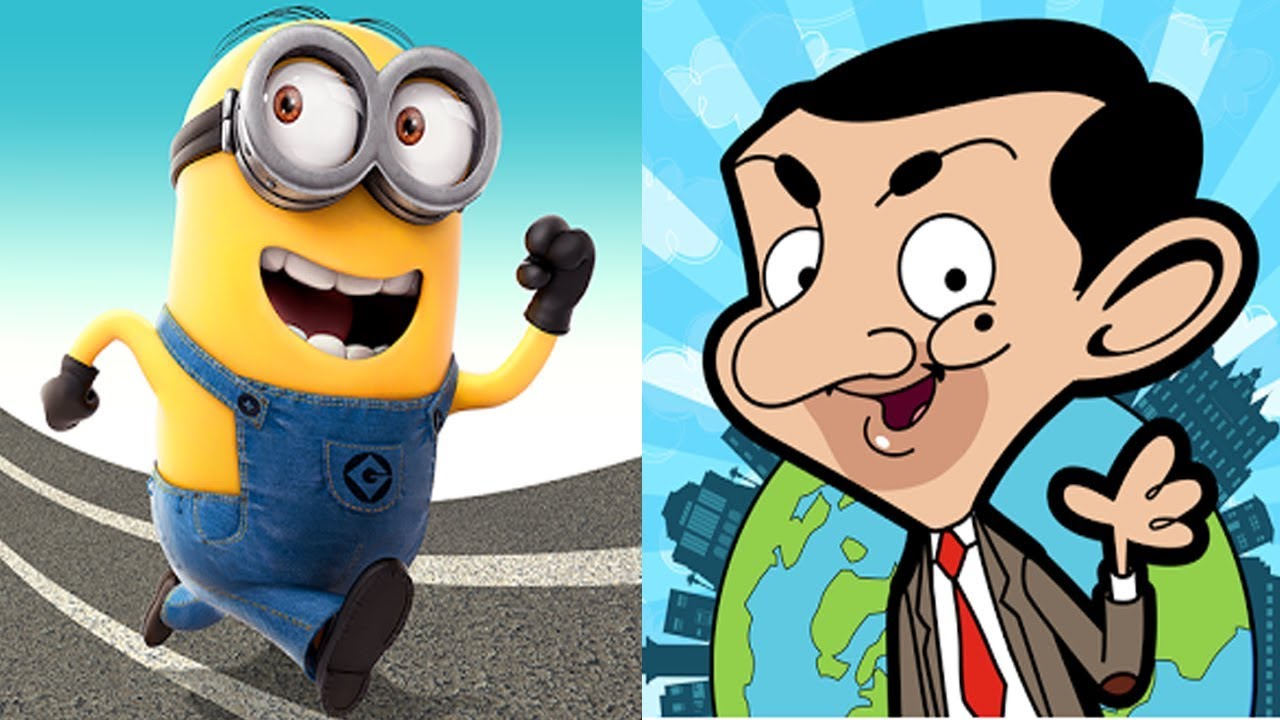 Despicable Me Minion Rush VS Mr Bean - Around The World Android iPad ...
