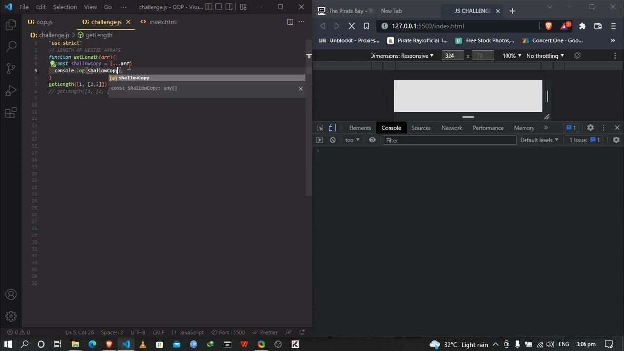 Javascript LENGTH OF NESTED ARRAY CHALLENGE YouTube javascript-length-of-nested-array-challenge-youtube