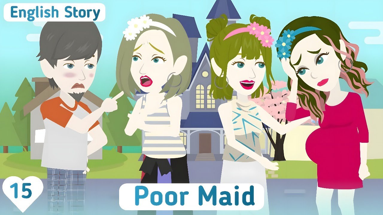 Poor Maid: Episode 15 | Easy English Story | Invite English | Animated ...