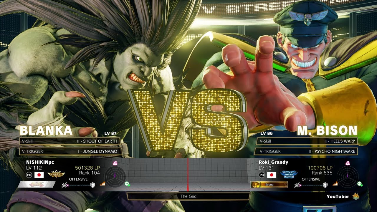 SFV Champion Edition 🔥 nishikin (Blanka) Vs Roki_Grandy (M.Bison) 🔥 ...