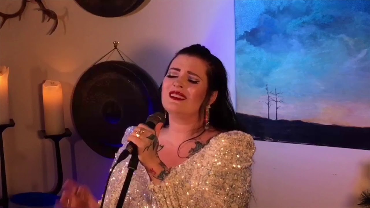 Live From Home | Oh Holy Night | Destiny Rambo Khouri - YouTube