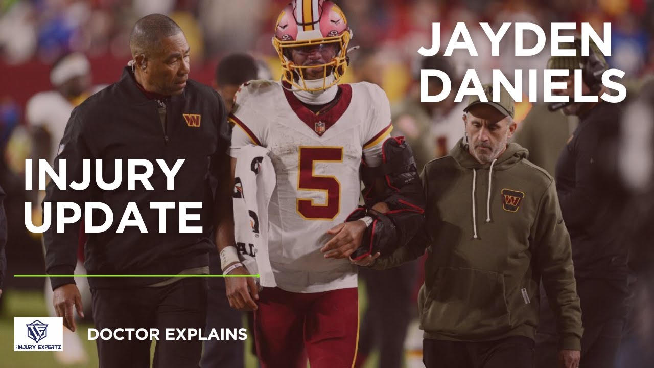 Jayden Daniels update... good news ish. - YouTube