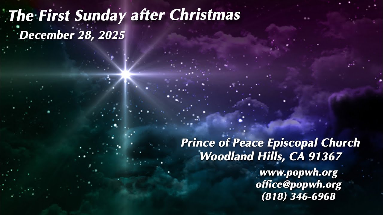 The First Sunday after Christmas, December 28, 2025 - YouTube