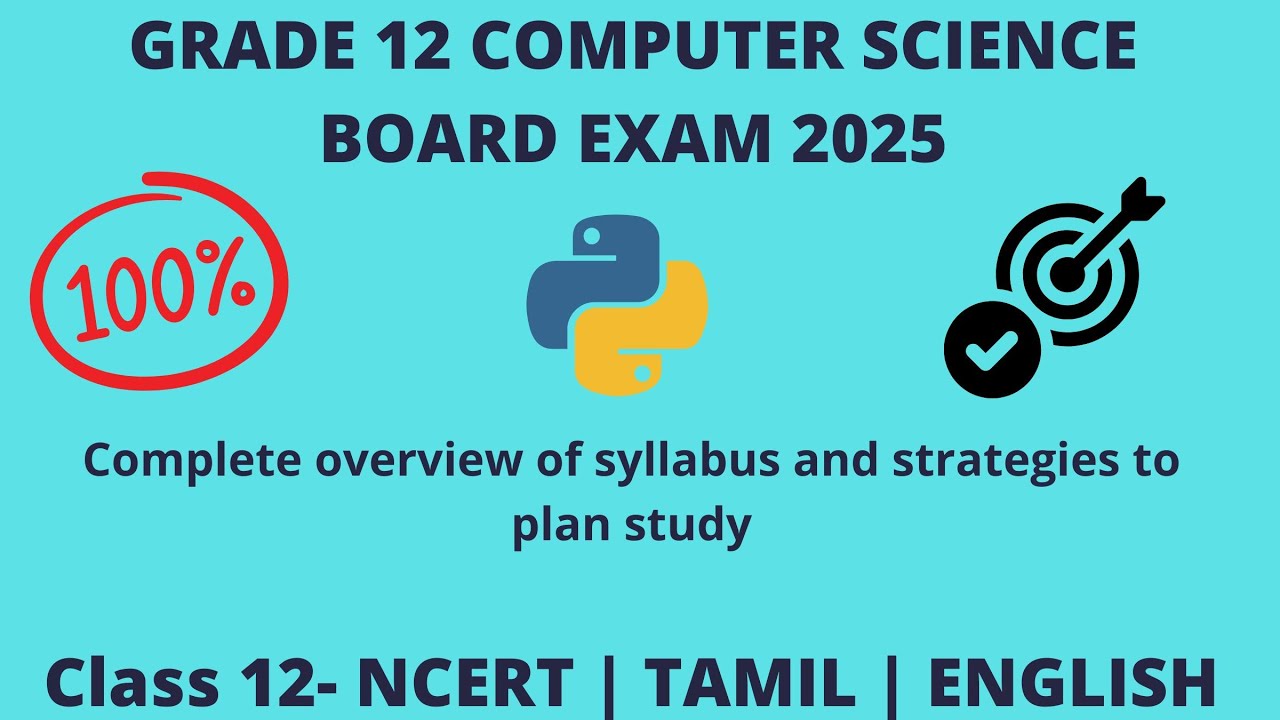 CBSE | Computer Science | Grade 12 | One Shot | 2024 | Complete ...