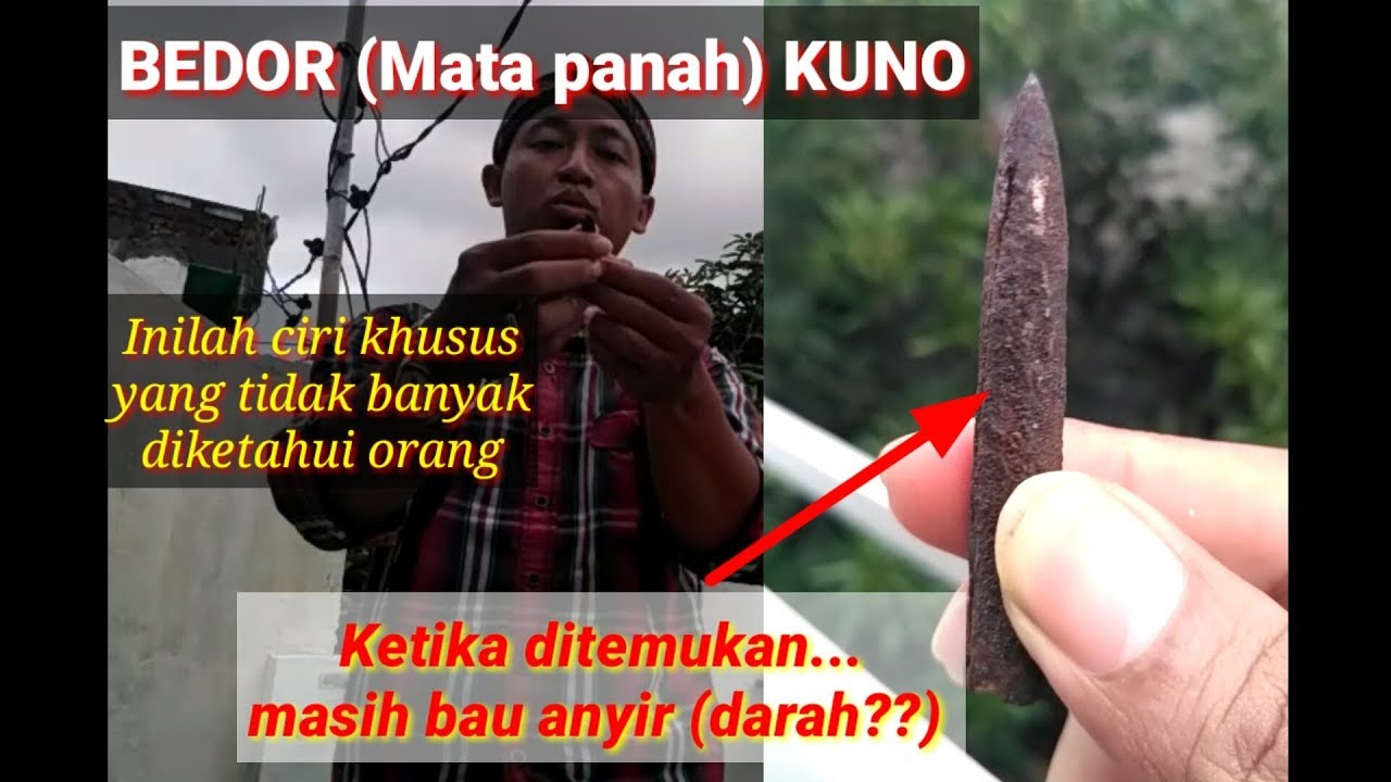 BEDOR (mata panah) KUNO. Inilah ciri khusus bedor/mata panah daerah ...