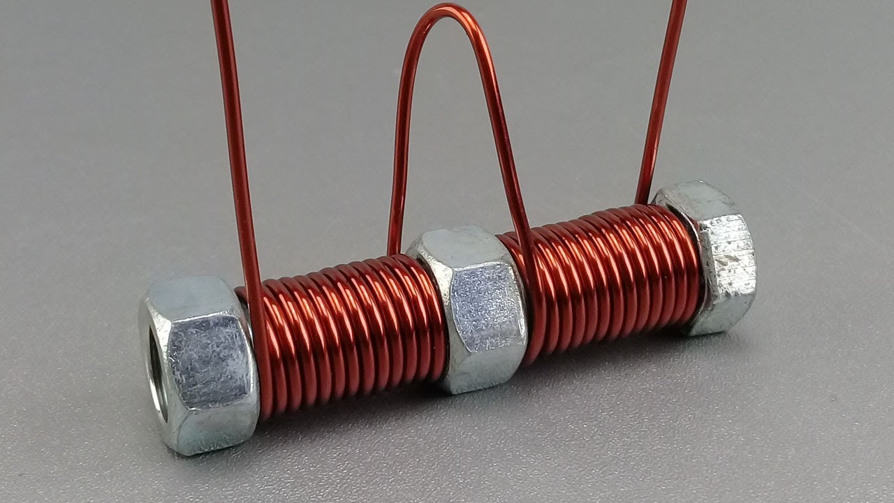 how to make free energy generator using copper wire - YouTube