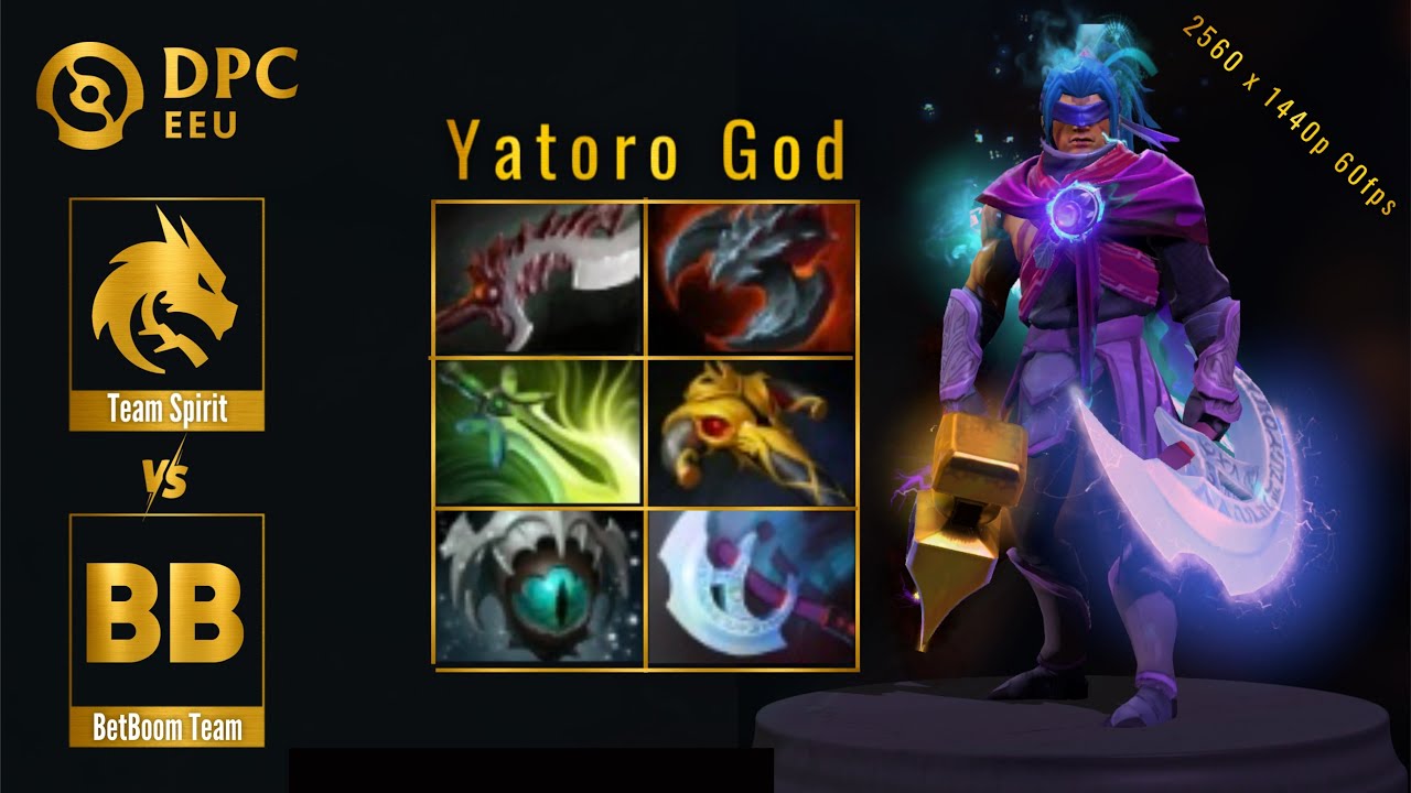 Yatoro God Anti-Mage Gameplay | Team Spirit vs Betboom Team - DPC Eastern Europe 2023 - YouTube