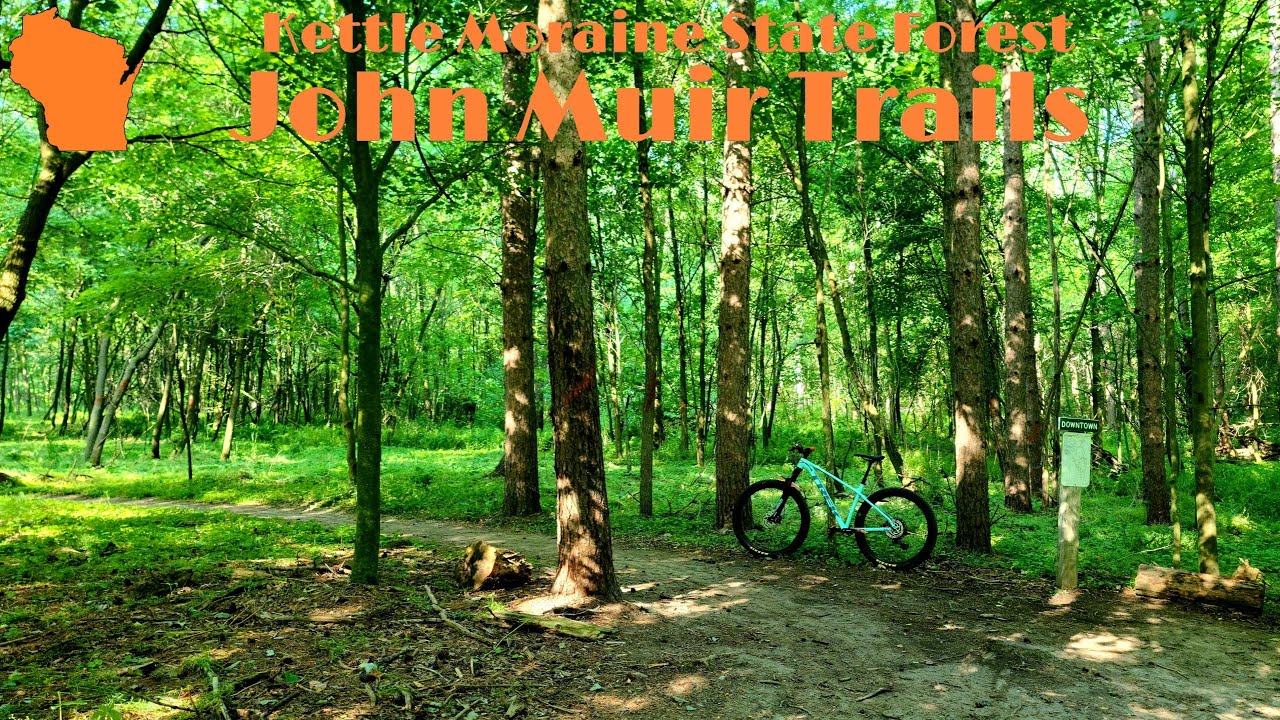 Early Morning Fun | Mountain Biking John Muir Trails Wisconsin Kettle ...