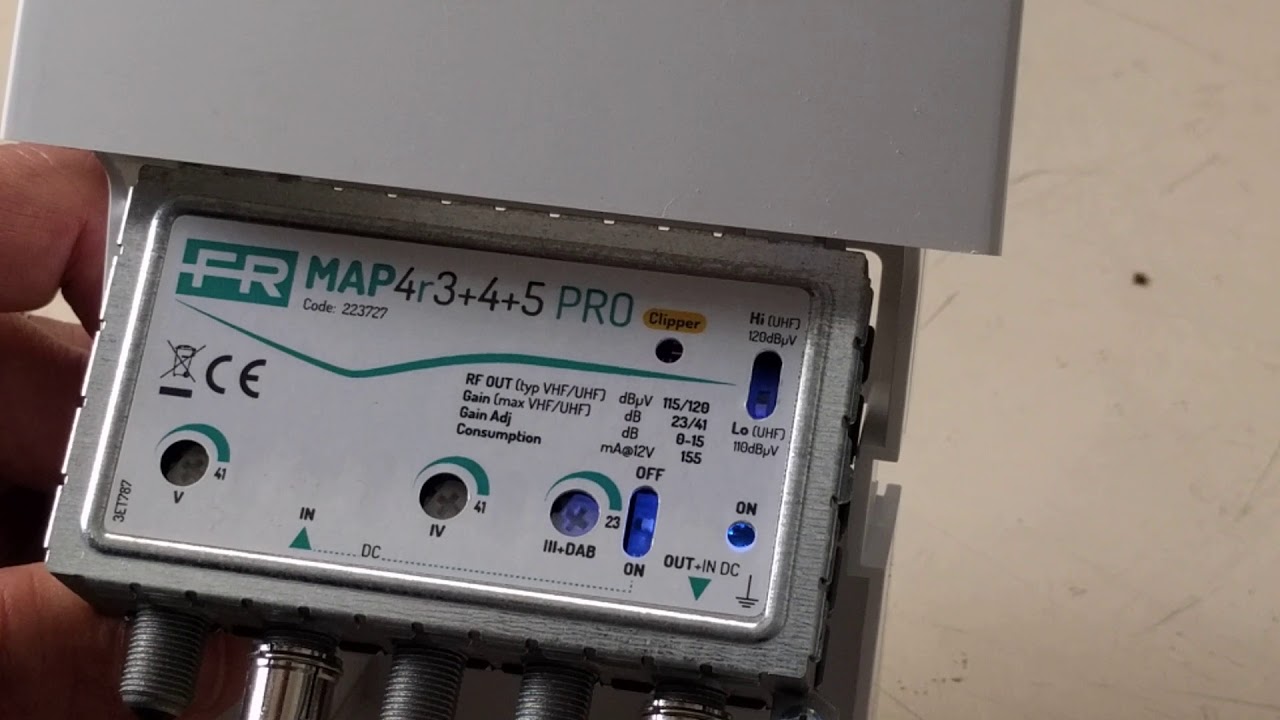 Nuovi amplificatori da palo MAP PRO - YouTube