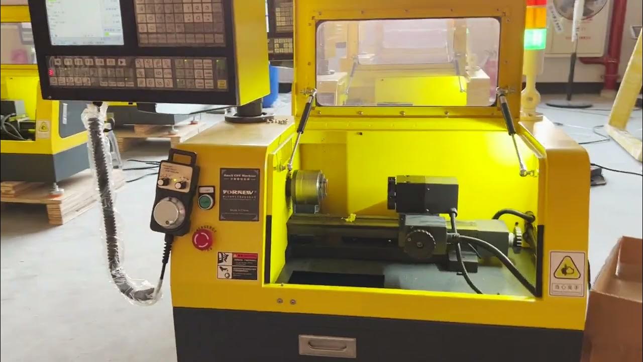 CK140 Desktop CNC Lathe - YouTube