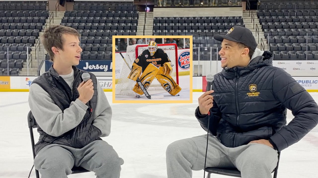 Gassed Up w/ Kaidan Mbereko, D1 Hockey Phenom at Colorado College - YouTube