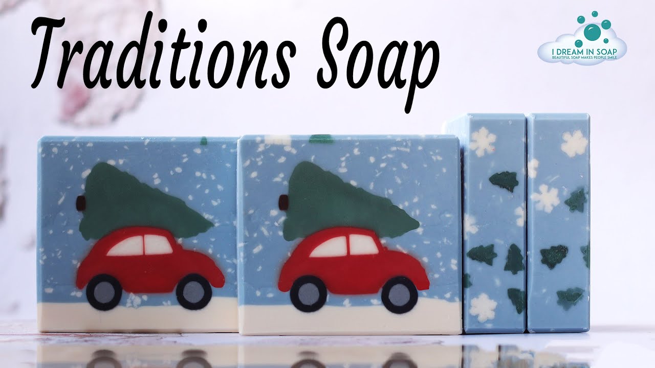Cold process soap making | How to make Christmas traditions soap ...