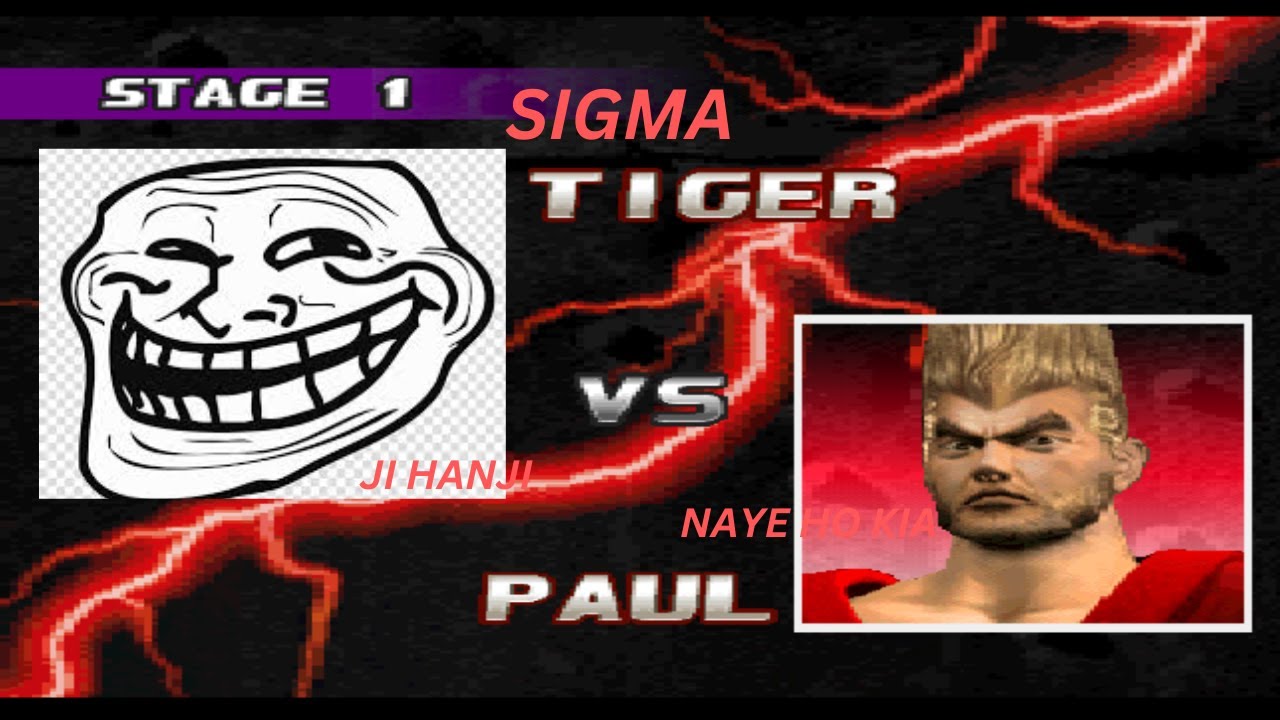 SIGMA TIGER EDDY VS PAUL FIGHT |TEKKEN 3|SOLD GAMING| - YouTube