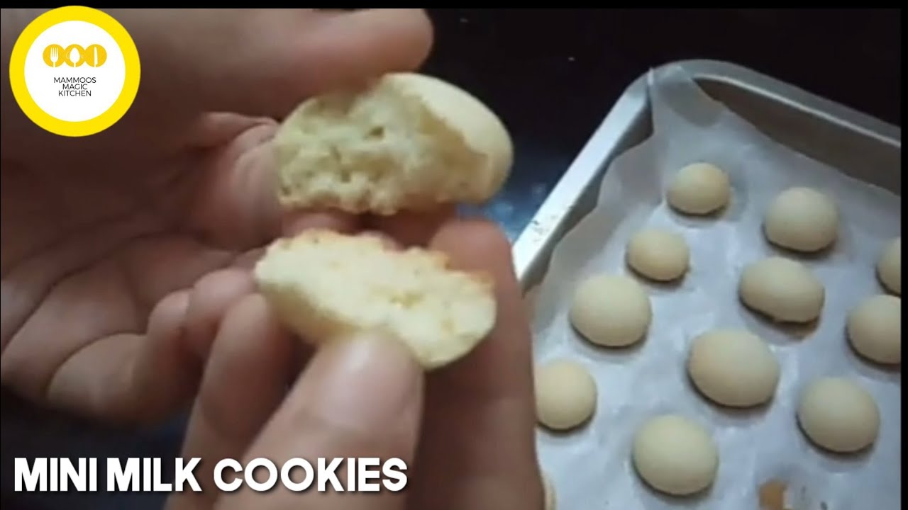 Mini milk cookies - YouTube